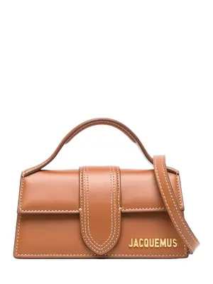 Jacquemus Le Bambino Leather Tote - Brown