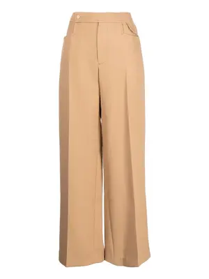 LOW CLASSIC LOW CLASSIC Pressed-Crease Trousers