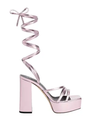 GIUSEPPE ZANOTTI 120mm Flavienne Platform Sandals - Pink