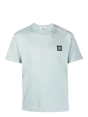 Stone Island Logo-patch Short-sleeve T-shirt - Blue