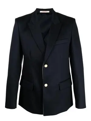 Valentino Garavani Single-breasted Blazer - Blue