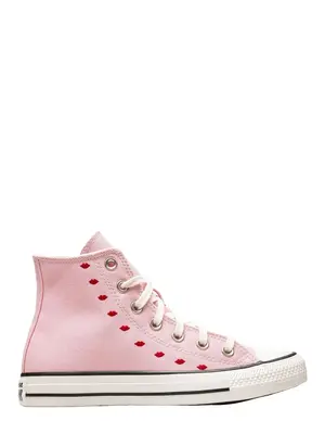 CONVERSE Converse Chuck Taylor All-Star Hi Embroidered Sneakers Pink