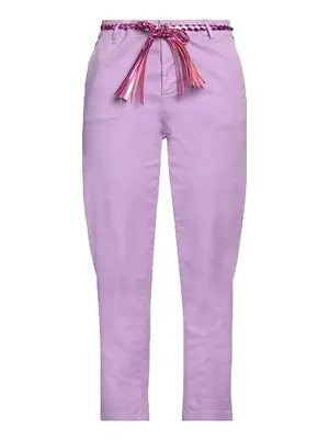ANIYE BY ANIYE BY High-Waisted Slim-Leg Chinos Purple