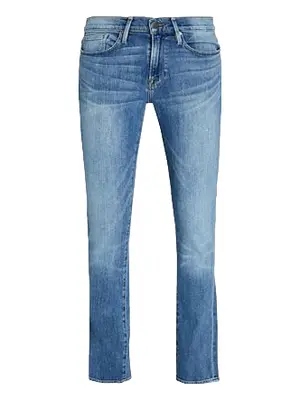 FRAME Straight-leg Jeans - Blue
