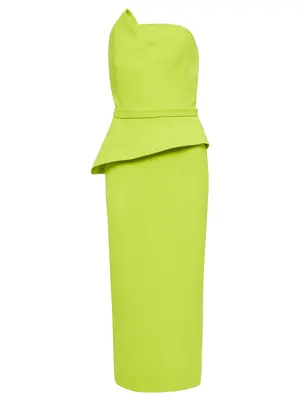 Safiyaa Delani Midi Dress - Green