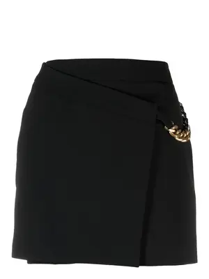 Stella McCartney Falabella Chain-link Mini-skirt - Black