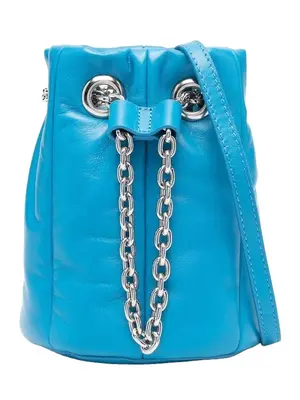 STAND STUDIO Yvette Bucket Bag - Blue