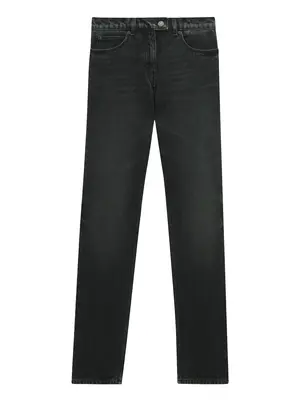 COURREGES Straight-leg Denim Trousers - Grey