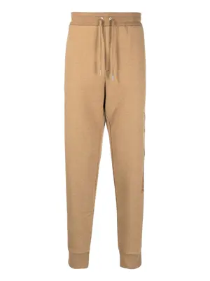 Ralph Lauren Purple Label Logo-embroidered Track Pants - Neutrals
