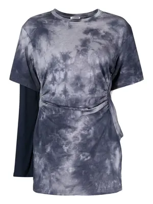 GROUND ZERO Ground Zero Tie-Dye Long-Sleeve T-Shirt