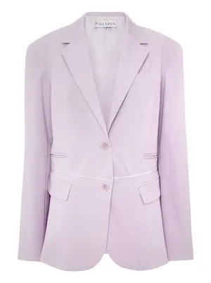 JW Anderson Deconstructed Blazer Jacket - Pink