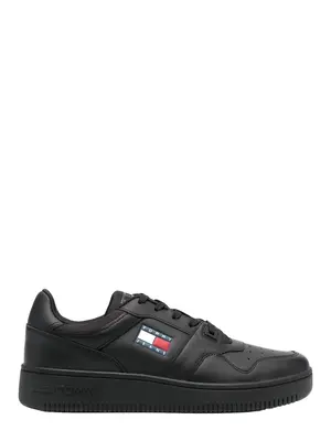 Tommy Hilfiger Retro Basket Sneakers - Black