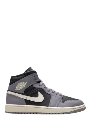 JORDAN Air 1 Mid Cement Sneakers - Grey