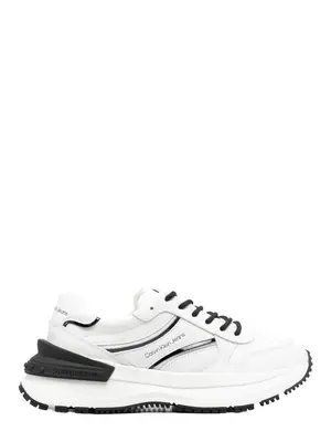 Calvin Klein Logo-panel Sneakers - White