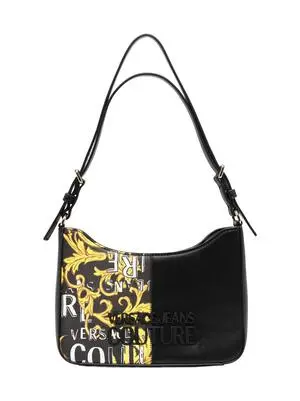 Versace Graphic Shoulder Bag - Black
