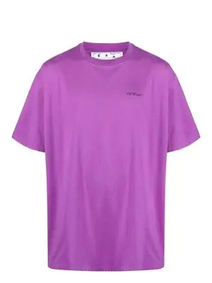 Off-White Arrows Crew-neck T-shirt - Purple