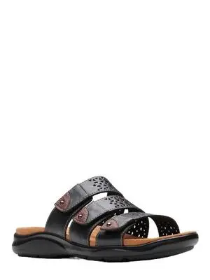 Clarks Kitly Walk Sandal - Black