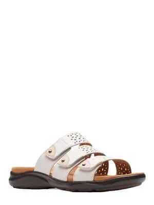 Clarks Kitly Walk Sandal - White