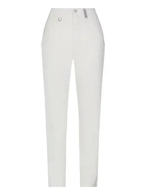 High HIGH Tapered Pants White