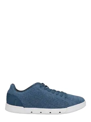 Swims SWIMS Knitted Low-Top Sneakers Blue