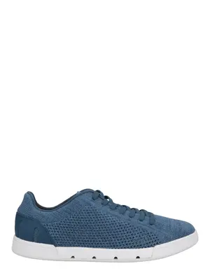 Swims SWIMS Knitted Low-Top Sneakers Pastel Blue