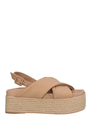 PALOMA BARCELO Espadrille Sandals Camel