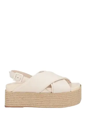 PALOMA BARCELO Espadrille Sandals Off White