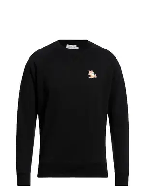 Maison Kitsuné Cotton Sweatshirt Black