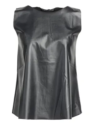 Chiara Boni La Petite Robe CHIARA BONI LA PETITE ROBE Sleeveless Top Black