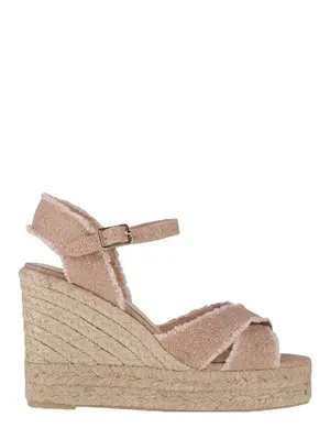 CastaÑer CASTAÑER Textile Fiber Espadrille Sandals Blush