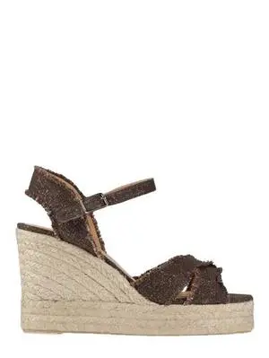 CastaÑer CASTAÑER Textile Fiber Espadrille Sandals Brown
