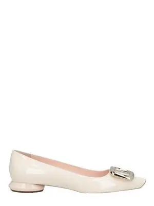 ROGER VIVIER Ballerina Flats White