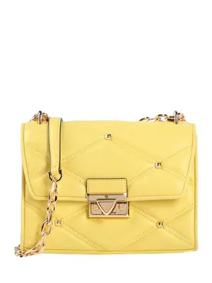 Michael Kors Cross-body Bag With Studs - Yellow