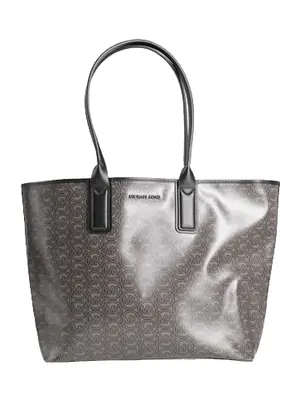 Michael Kors MICHAEL MICHAEL KORS Logo Print Shopper Tote Black