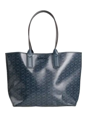 Michael Kors MICHAEL MICHAEL KORS Logo Print Shopper Tote Midnight Blue
