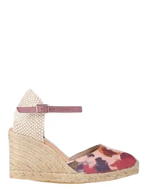 GAIMO Espadrilles With Floral Print - Purple