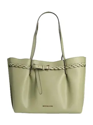 Michael Kors Leather Shopper Bag - Green