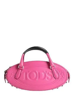 TOD'S Handbag Leather - Magenta