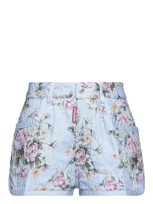 Dsquared2 Floral Print Shorts - Blue