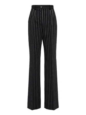 Dolce & Gabbana High-rise Trousers - Black