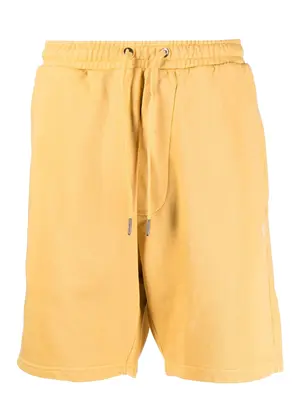 Ksubi Jersey-knit Drawstring Shorts - Yellow