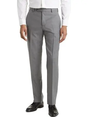 Zanella Devon Super 110s Serge Trousers - Lt/pasgry8