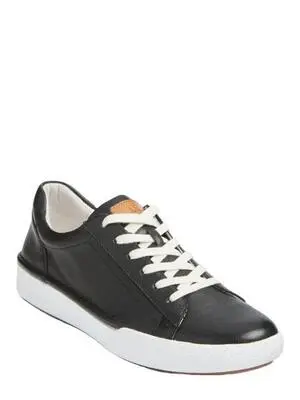 Josef Seibel Claire Leather Sneaker - Black