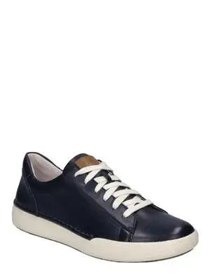 Josef Seibel Claire Leather Sneaker - Indigo