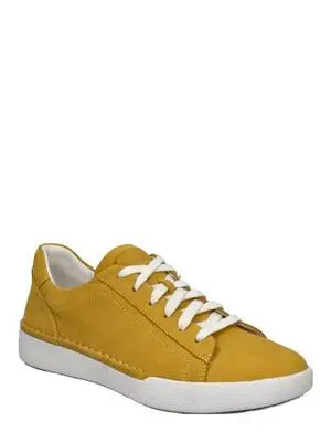 Josef Seibel Josef Seibel Claire Leather Sneaker Safran Suede