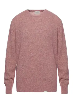 BROOKSFIELD Sweater In Virgin Wool And Polyamide - Purple