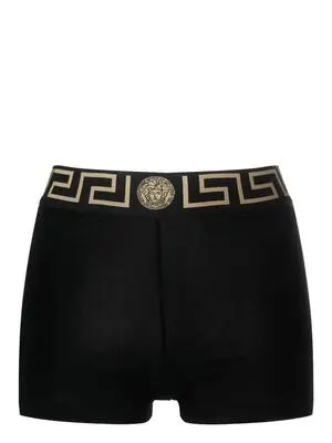 Versace Greca Border Boxer Briefs - Black