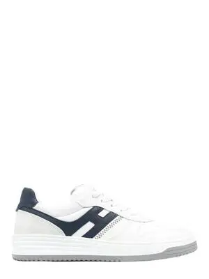 Hogan H630 Logo-patch Low-top Sneakers - White