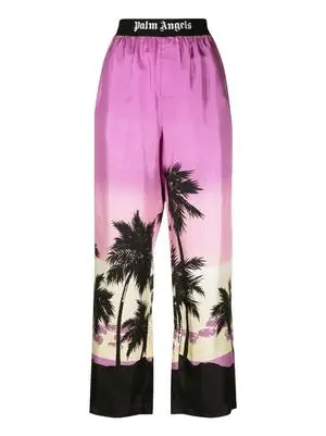 Palm Angels Sunset Pajama Pants - Purple