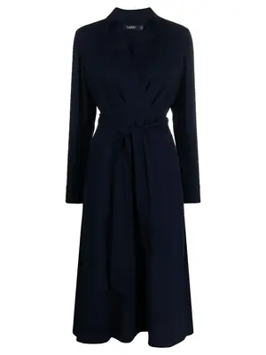 Ralph Lauren Rowella Wrap Dress - Blue